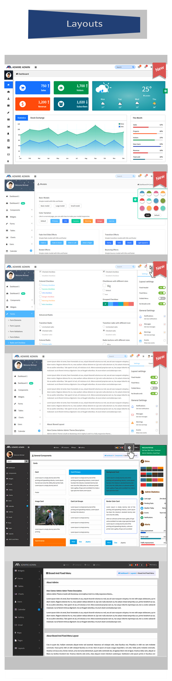 后台系统模板 精美的bootstrap 4响应式web应用程序后台管理系统模板ui 码友网