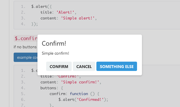 分享一款开源的非常轻量精美的jquery模态弹窗插件jquery Confirm，包含bootstrapmaterial等多种主题 码友网
